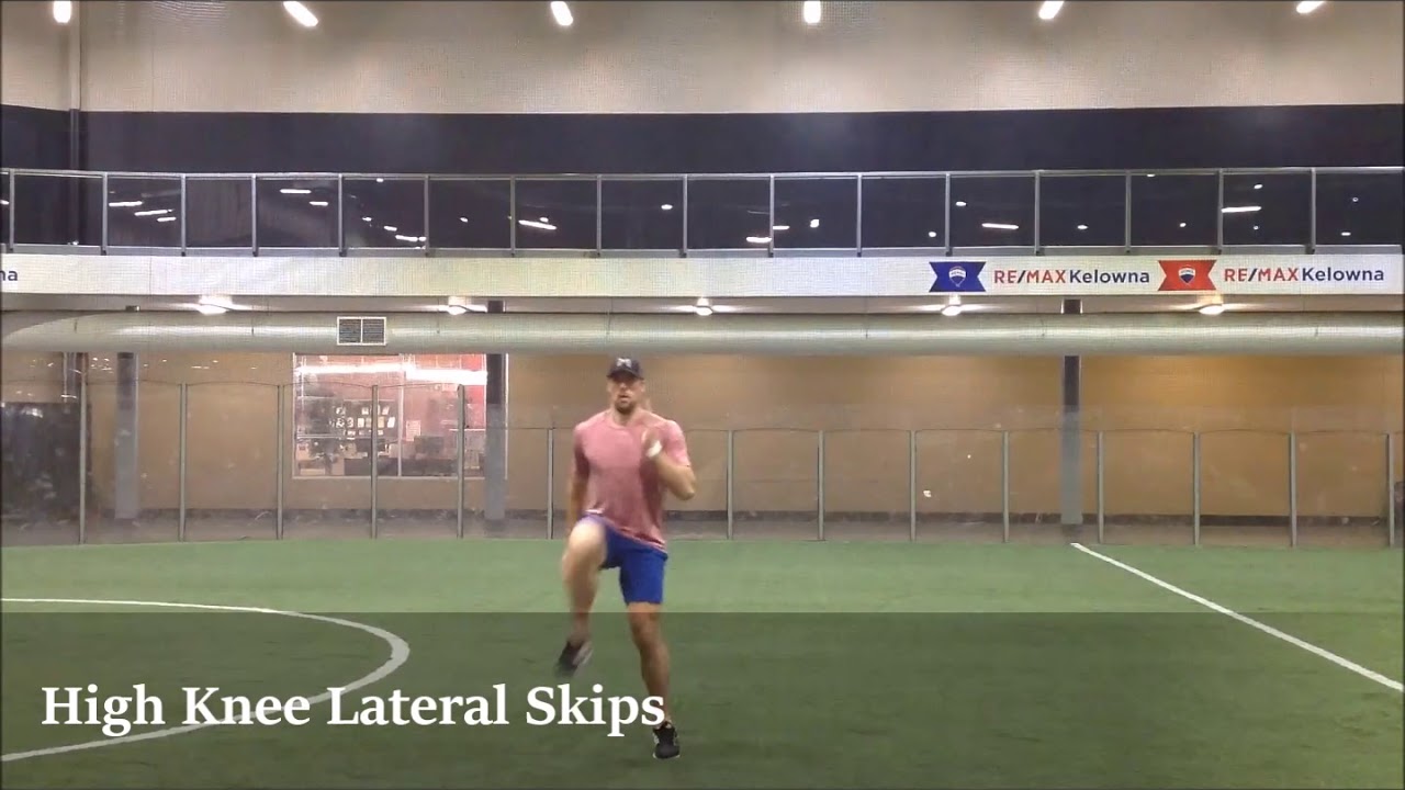 High Knee Lateral Skips - YouTube