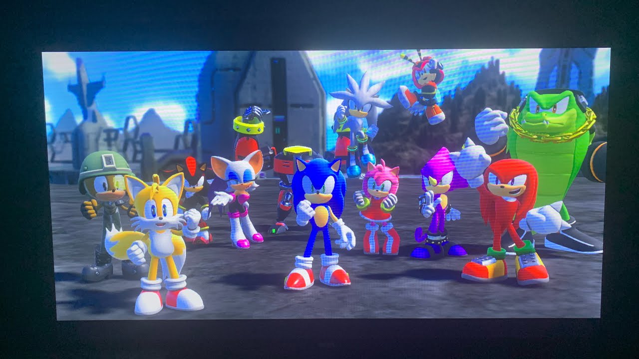 Sonic forces cutscenes all cutscenes with @terrellthedog4200 + victory ...