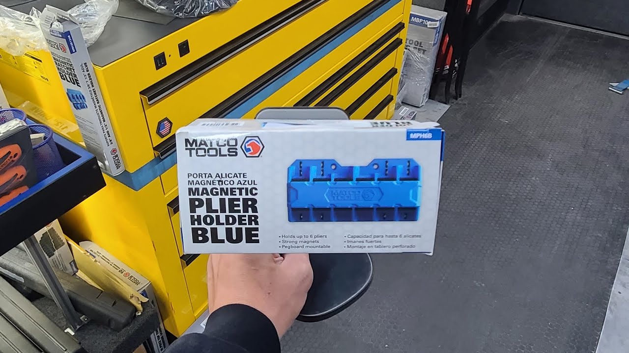 ALL NEW from MATCO TOOLS!! Magnetic Plier Holder (MPH6B) - YouTube