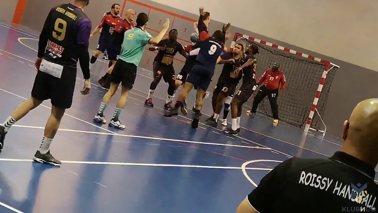 HANDBALL FRANCE - MATCH Roissy vs Neuilly Plaisance - YouTube