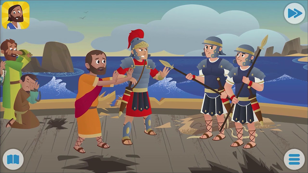 Viajes por Jesús - La Biblia App para Niños - YouTube
