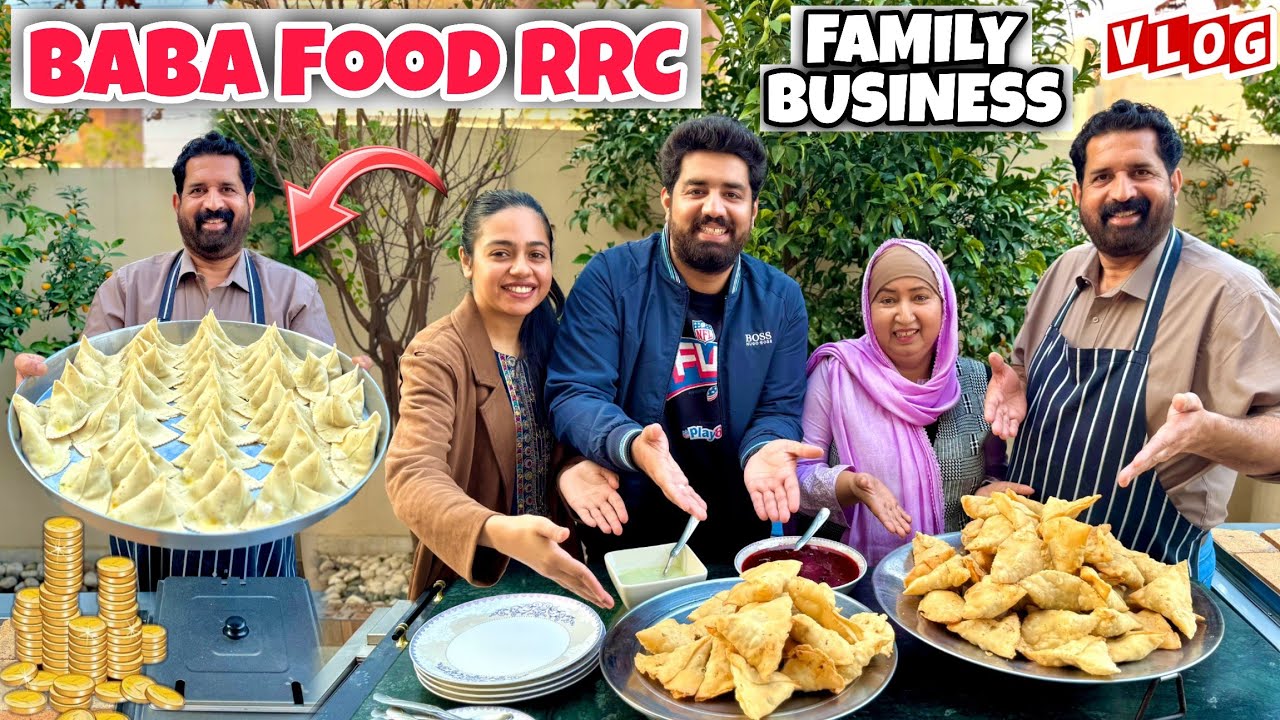 BIGGEST ALOO SAMOSA PARTY EVER! 🥳 | Family Business Vlog 😍 | BaBa Food ...