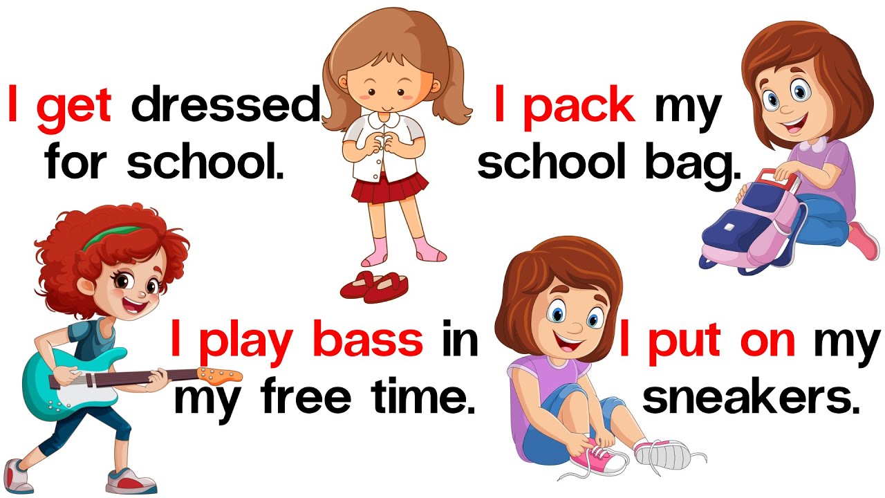 My Daily Routine in English – B1 Level | Repeat and Practice ...