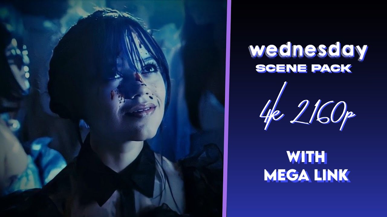 Wednesday Addams Scene pack 2160p/4k (with mega link) - YouTube