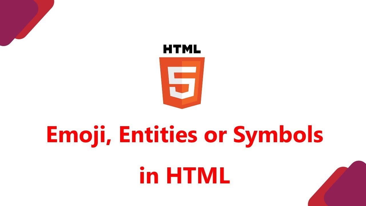 Tutorial 28 Emoji Entities Or Symbols In HTML Hindi LEARN2EARN LABS tutorial-28-emoji-entities-or-symbols-in-html-hindi-learn2earn-labs