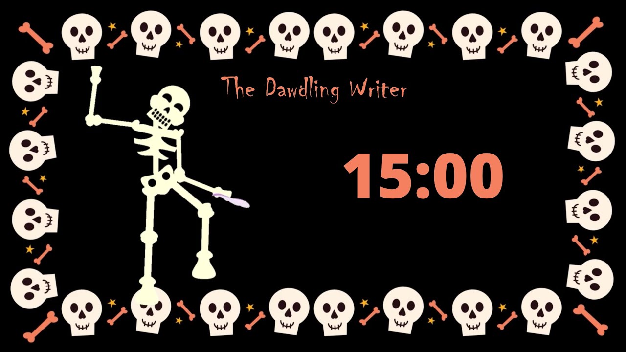 15 Minute Dancing Farting Skeleton for Productivity, Writing, Studying ...