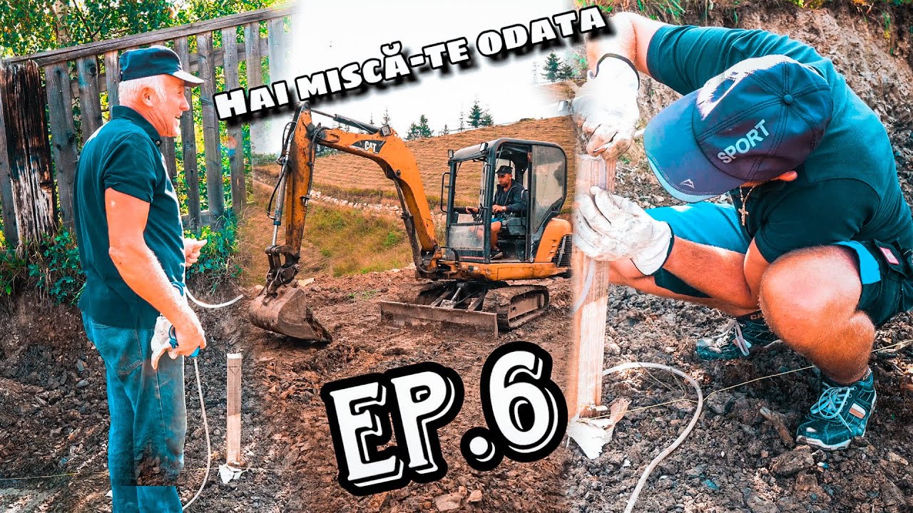 Am reusit sa turnăm toți pilonii (cuzinetii) la Căsuța de la Munte ...