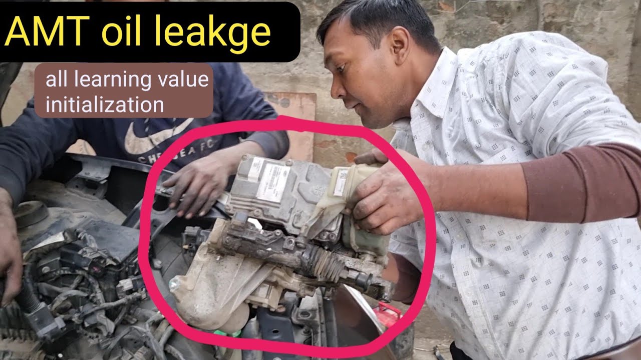 AMT oil leakge problem in car Maruti suzuki - YouTube