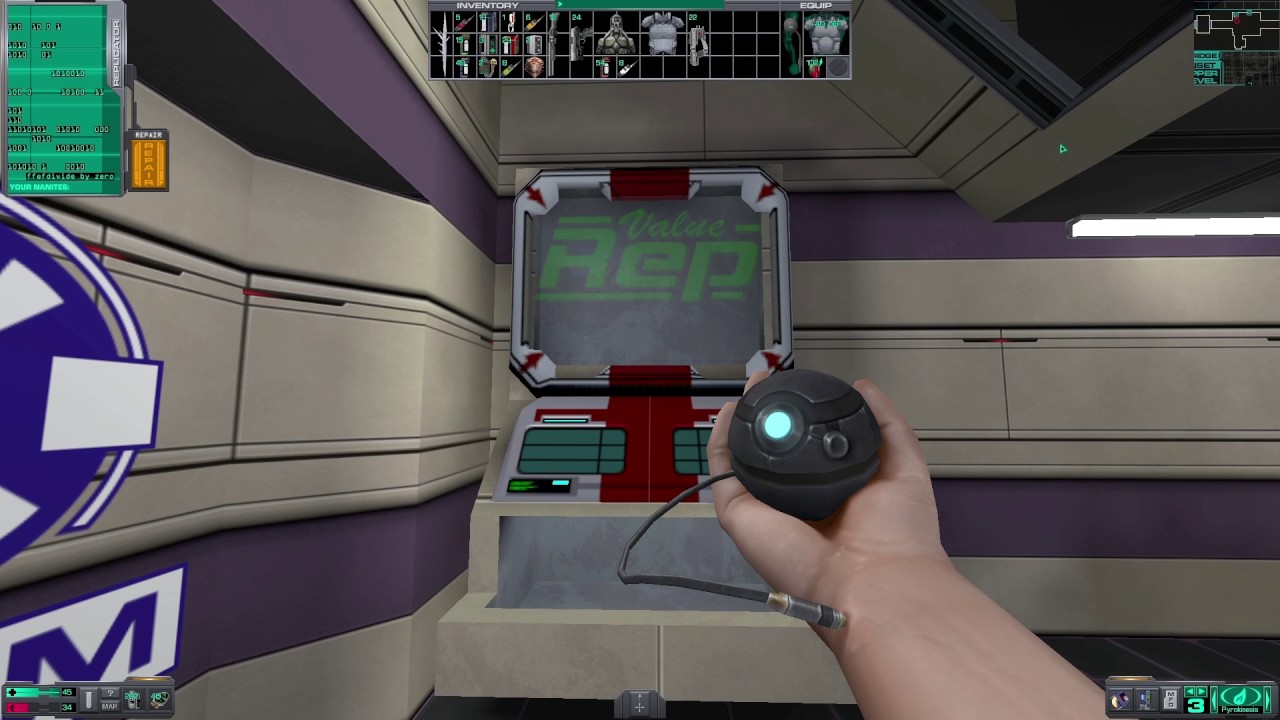 System Shock 2 Let's Play part 14 Take a Tram to the Bridge - YouTube