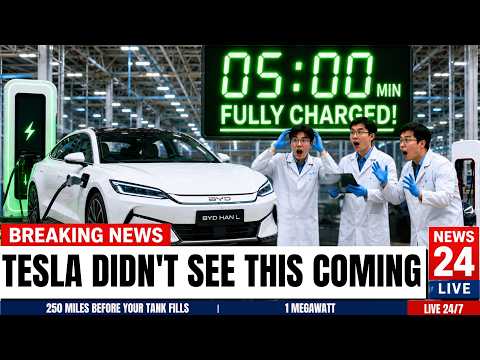 China Just Built a 5-Minute EV Charger (Tesla Spent 10 Years on Superchargers)