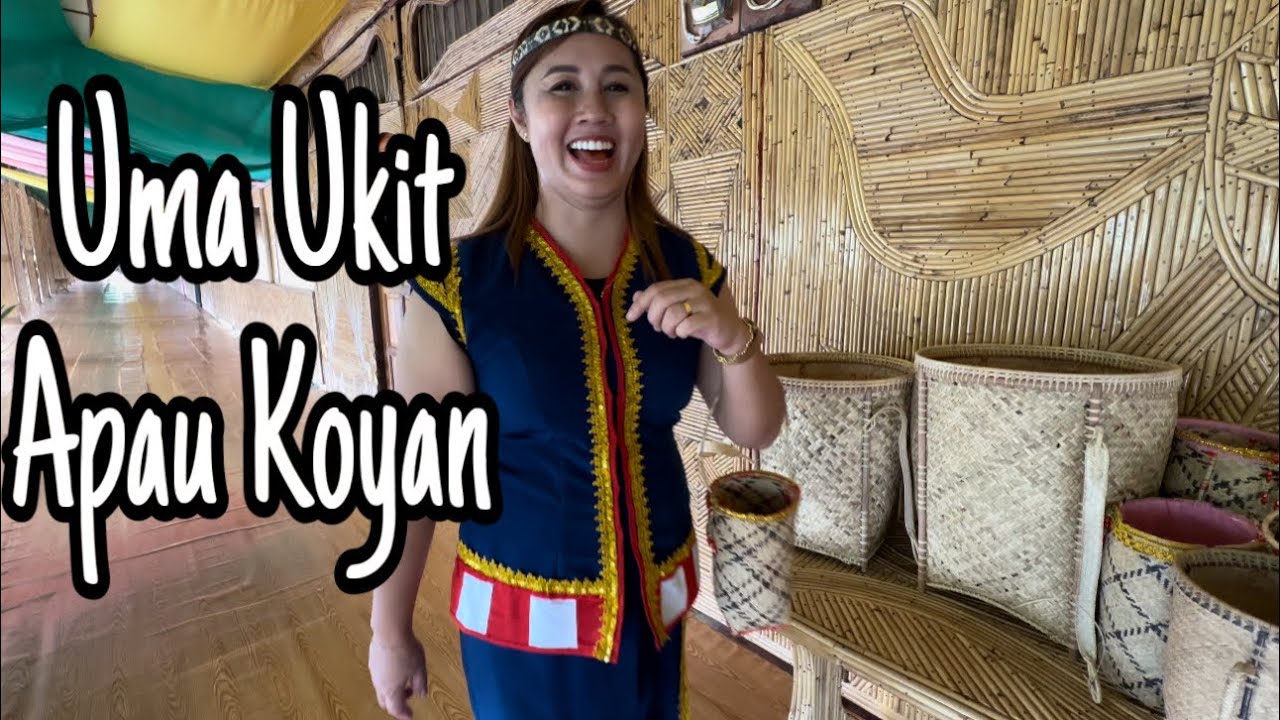 KUNJUNGAN KE RUMAH ROTAN TERPANJANG | UMA UKIT APAU KOYAN, SUNGAI ASAP ...