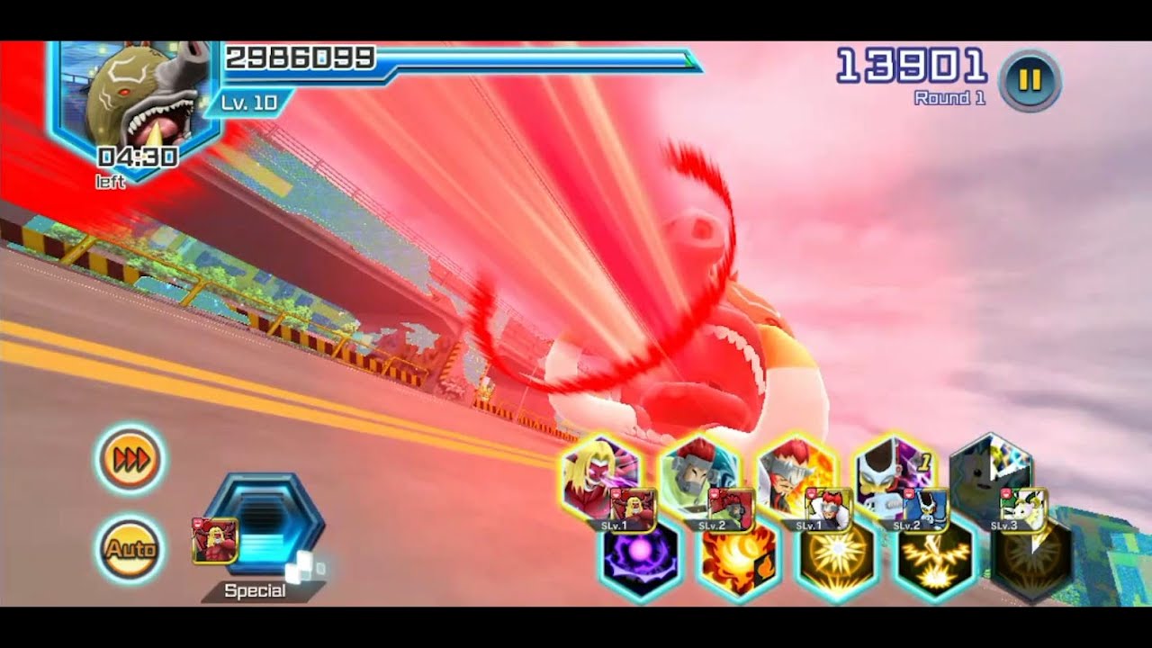 [14+ Years] DIGIMON ReArise | Clash Battle | Lv 10 Vikaralamon - YouTube
