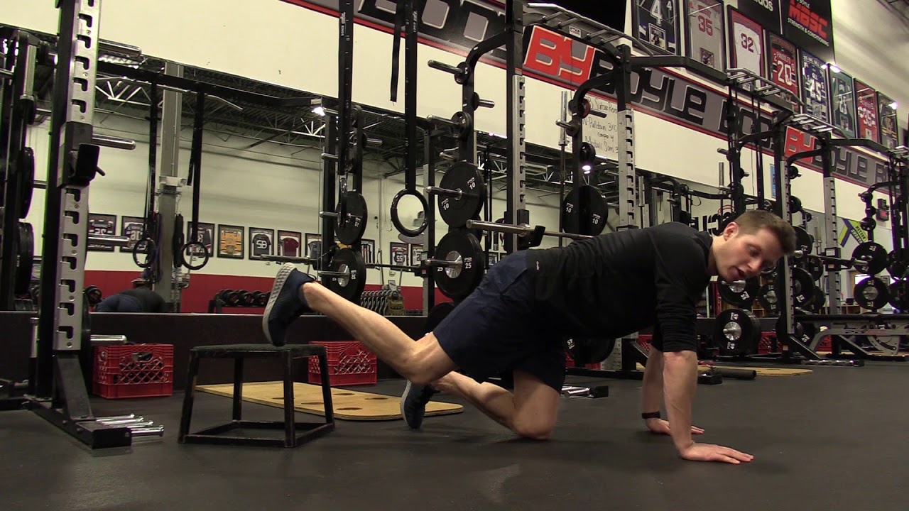 Feet Elevated Push Up - YouTube
