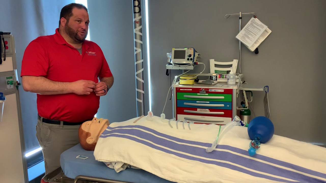 ACLS Airway Station - YouTube