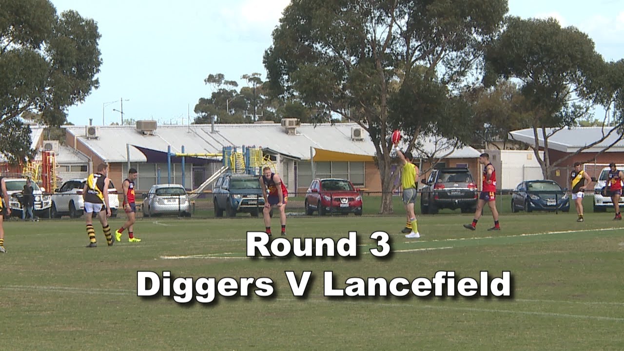 Round 3 Diggers V Lancefield - YouTube