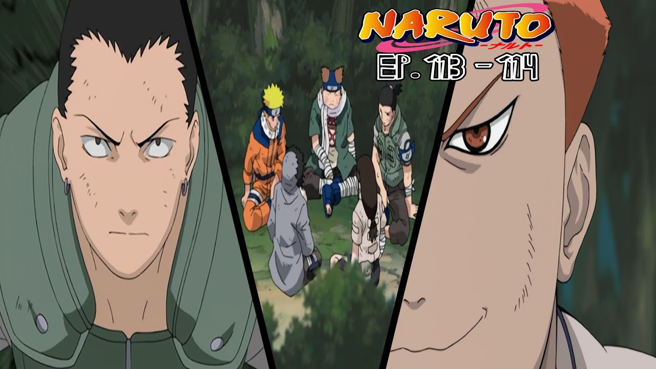 The Serpent's Pupil | Good-bye Old Friend…! | Naruto Episode 113 - 114 ...