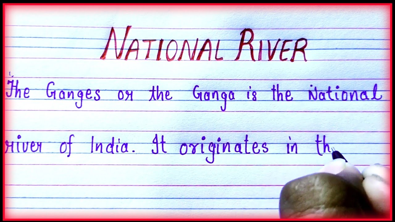 Short Essay on National River in English| National River Ganga Essay ...