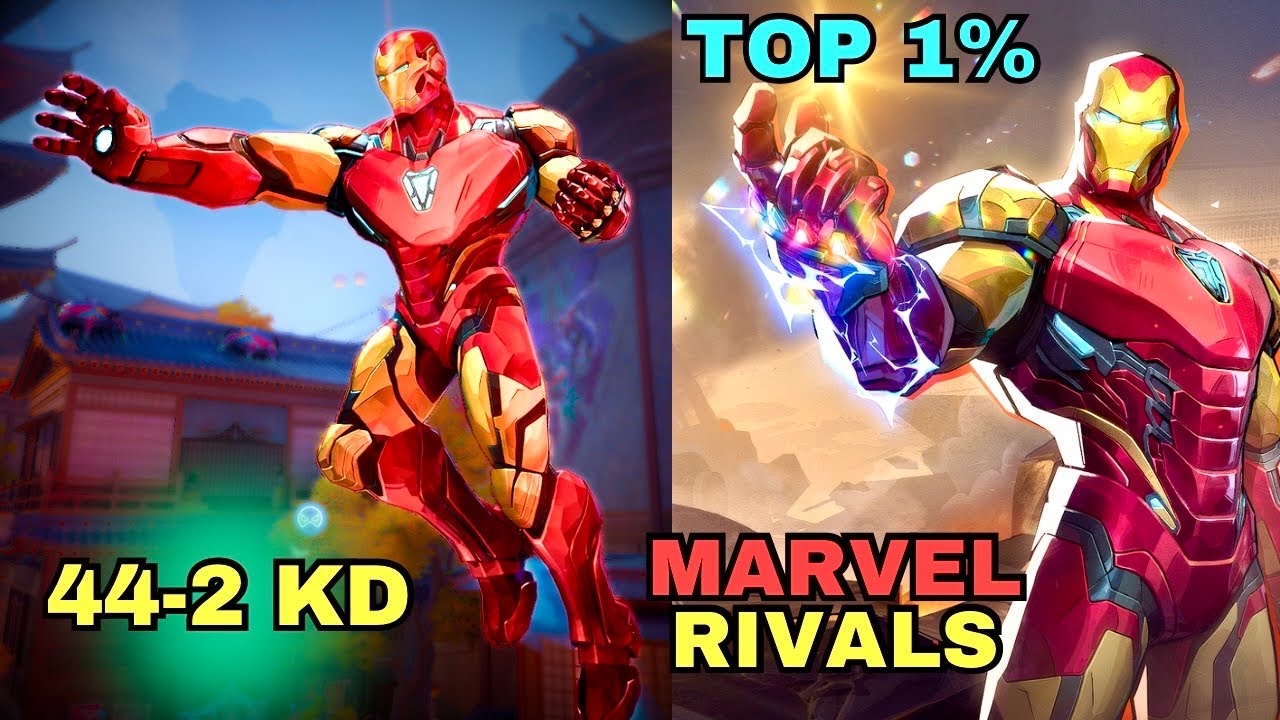 Iron Man Endgame Suit DOMINATES Ranked | Marvel Rivals Gameplay (44-2 ...