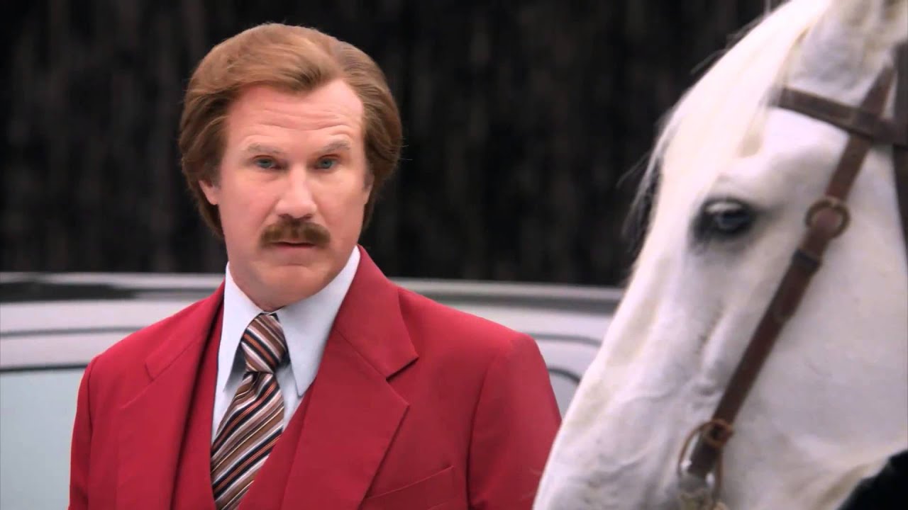 ANCHORMAN 2 Dodge Durango Ad Official Will Ferrell HORSE POWER - YouTube