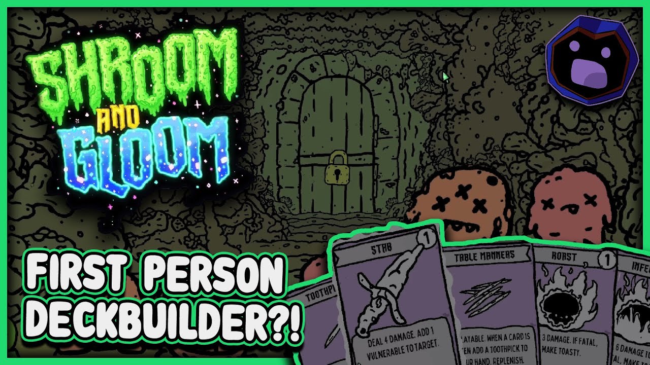 First Person Deckbuilding Roguelite?! | Olexa Looks at: Shroom and ...