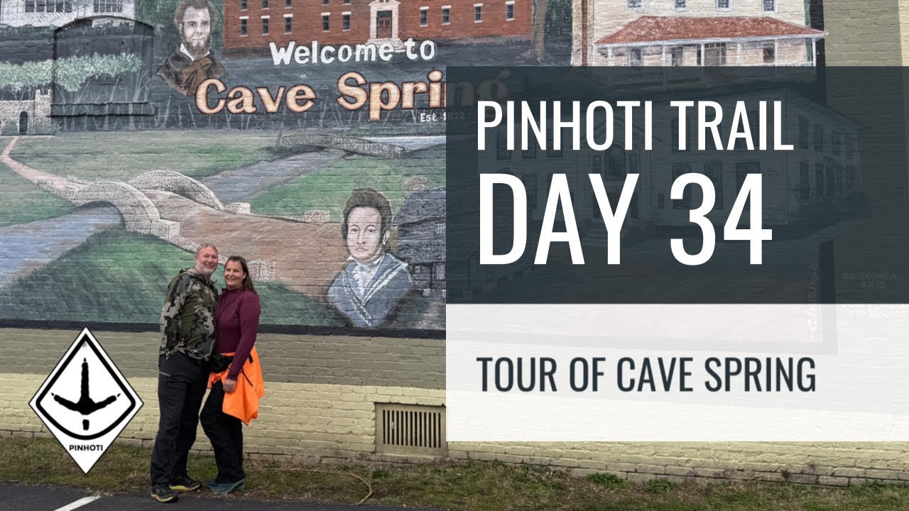Pinhoti Trail Day 34: Tour of Cave Spring - YouTube