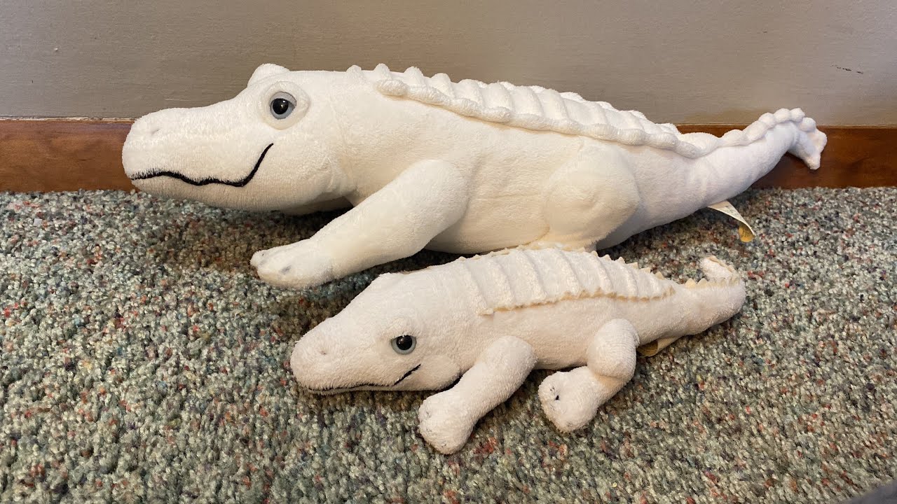 SOS Albino Alligators Plush Unboxing - YouTube