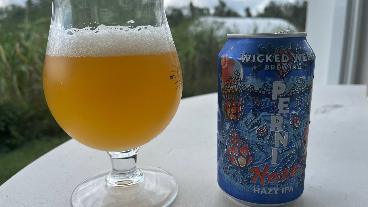 4.25* Wicked Weed Perni Haze IPA #638 - YouTube