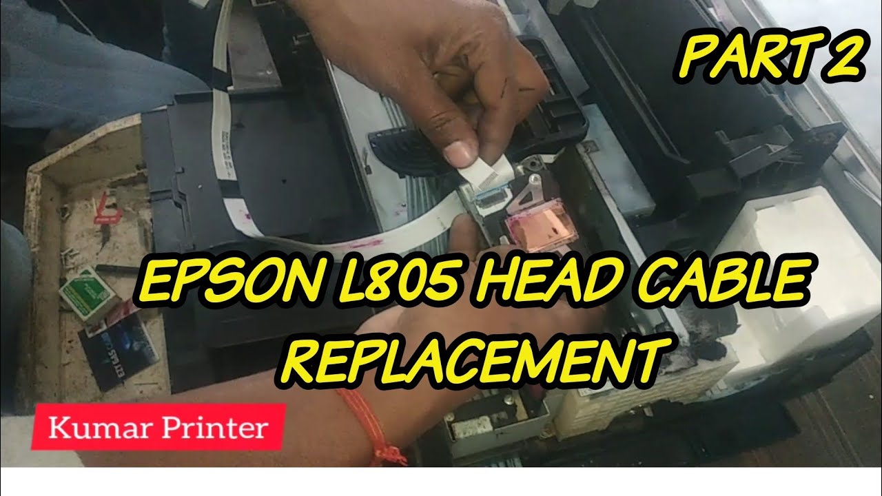 Epson L805 Print Head Cable Replacement Guide Part 2 Epson L805 epson-l805-print-head-cable-replacement-guide-part-2-epson-l805