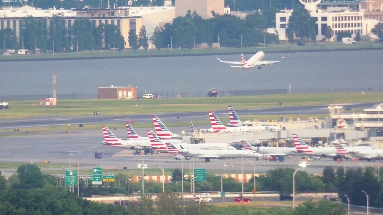 ️Live Cam - KDCA - KDCA Washington Internacional Airport - KDCA AIRPORT ...