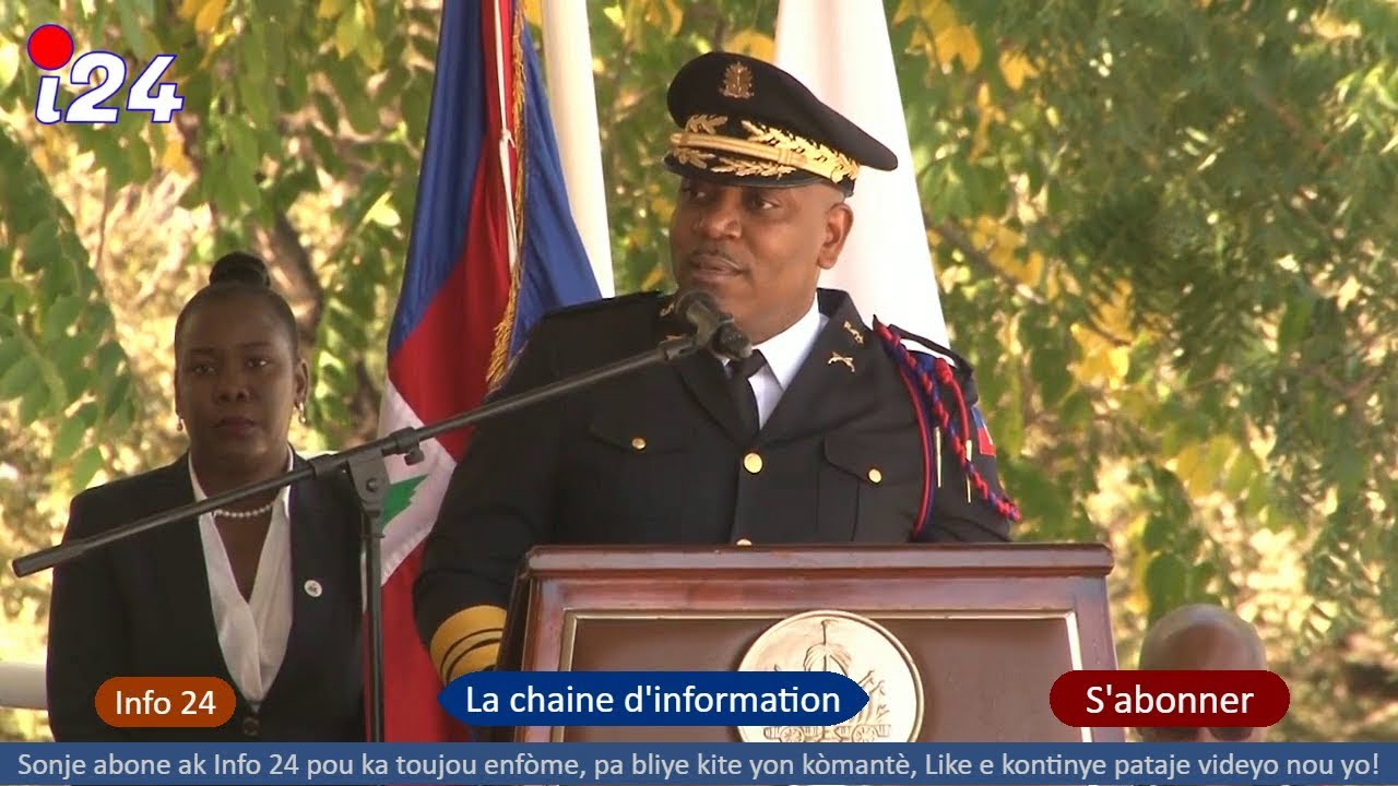 Diskou DG PNH la Michel Ange Gedeon nan okazyon selebrasyon 24 lane ...