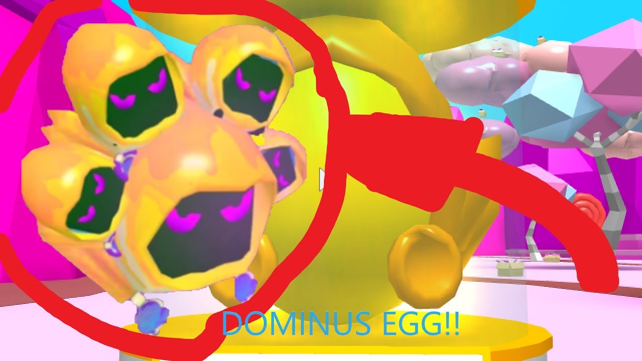 OPENING THE DOMINUS EGG!!! Bubble Gum Simulator *LIVE* - YouTube