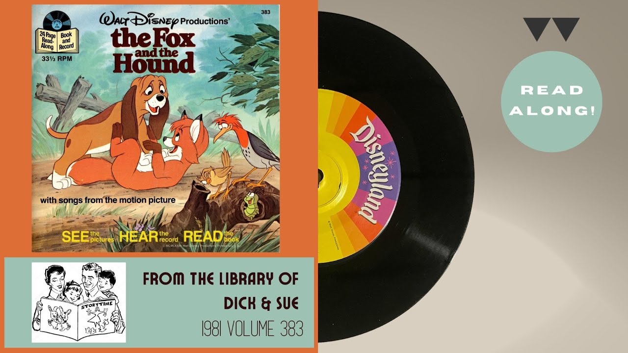 The Fox and the Hound (1981) | Disneyland Little Long-Playing Record ...