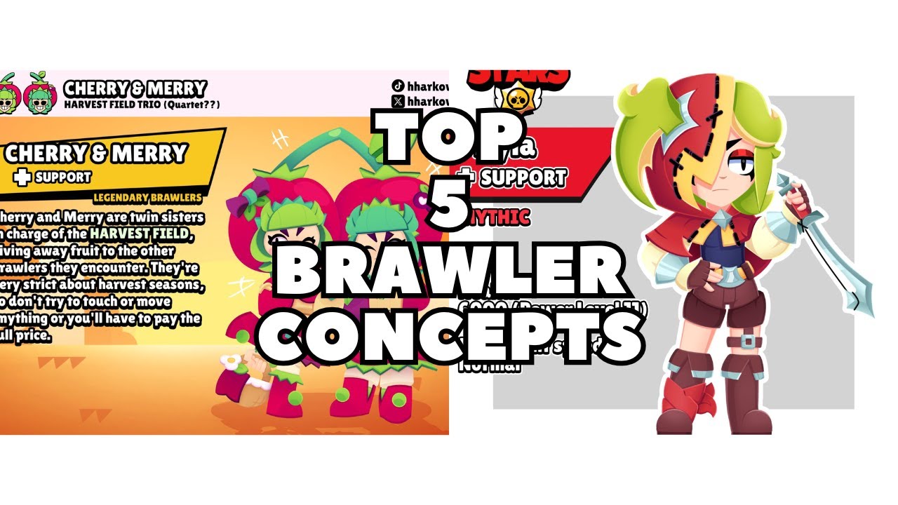 Top 5 Brawler Concepts in Brawl Stars - YouTube