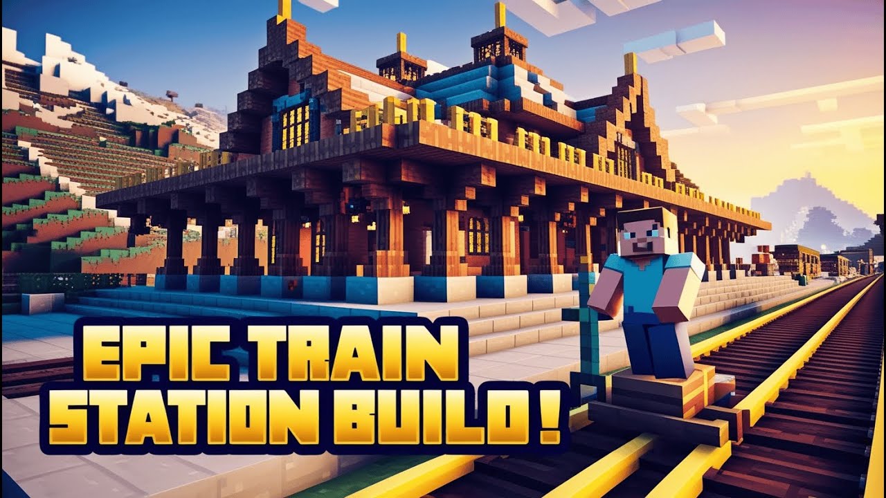 Train Station Base | Minecraft | - YouTube
