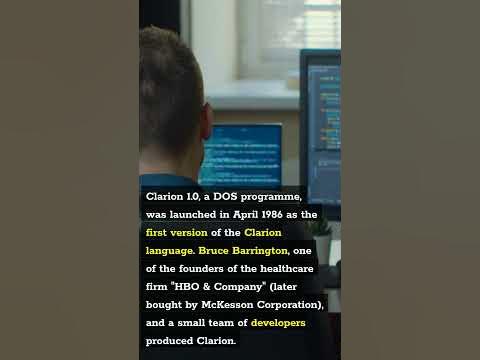 Clarion Programming Language - a History - YouTube