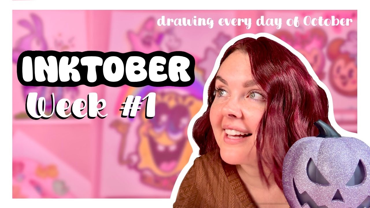 30 DAYS OF FANART My INKTOBER Drawing Challenge! - YouTube