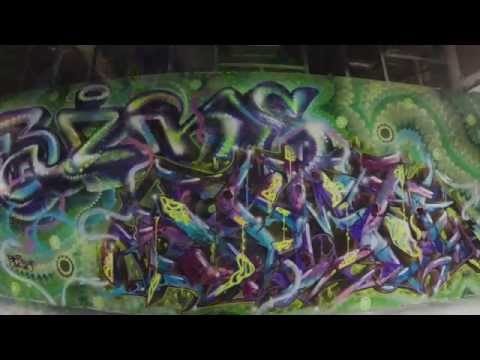 Bozik & Gamma graffiti / Kazan / 2015