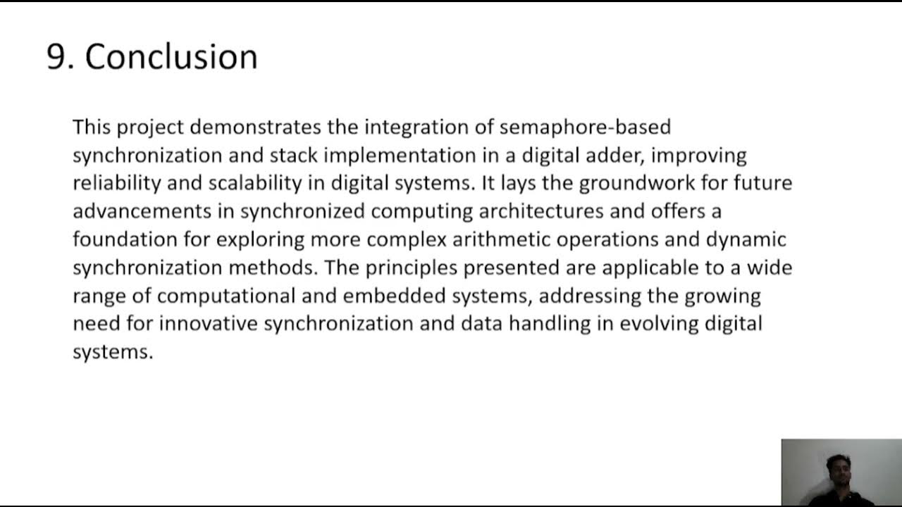 Mini project|| “Digital Adder with Semaphore-Based Synchronization and Stack Implementation ...