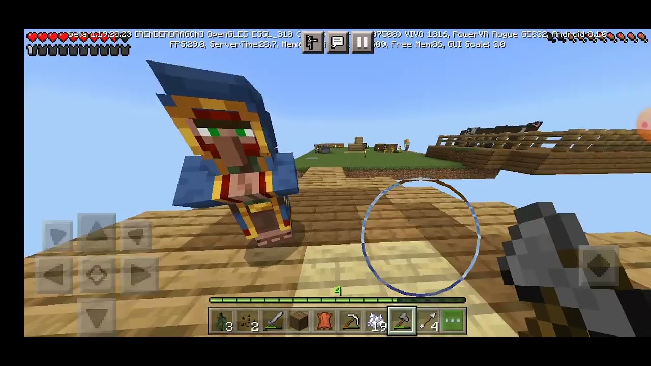 Minecraft 1 Block 2 player episode 2 - YouTube
