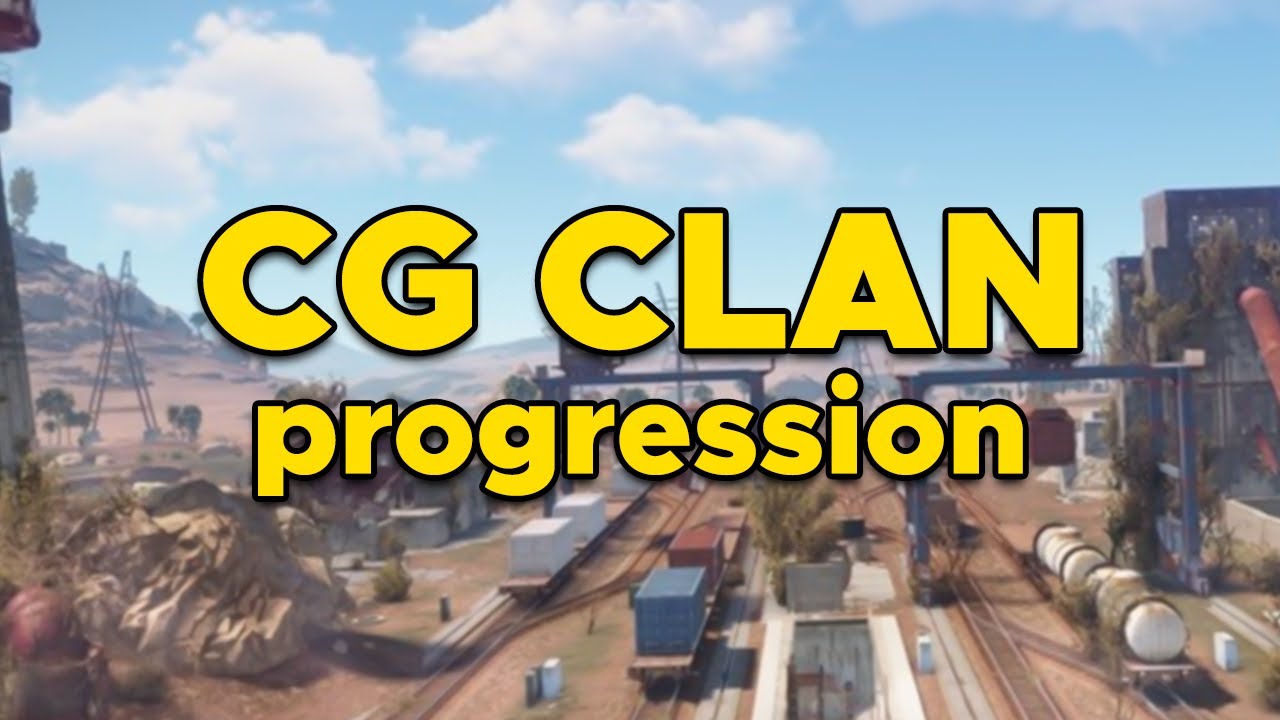 CG CLAN WIPE PROGRESSION - RUSTAFIED EU MAIN #rust #rustafied - YouTube