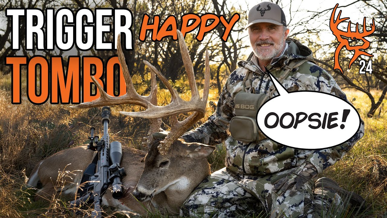 TRIGGER HAPPY TOMBO - a GIANT comes in WAY too EARLY!!! - YouTube