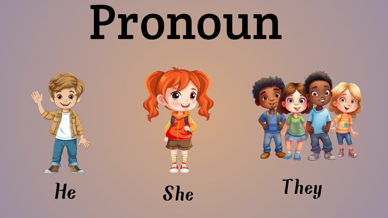 Pronoun for kids | English grammar for 1 to 8 class children ...