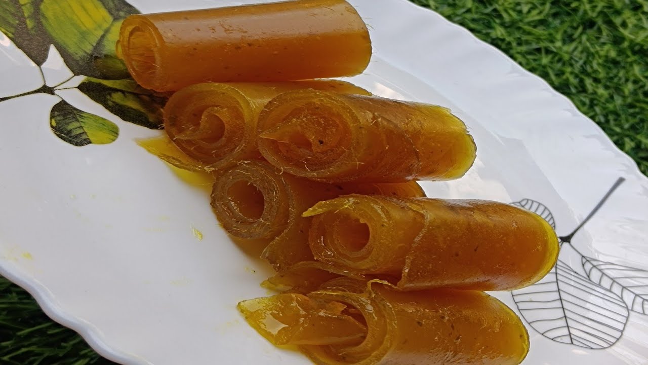 Raw Mango Papad Recipe Bengali Aam sotto 😋 Mango recipe ! - YouTube