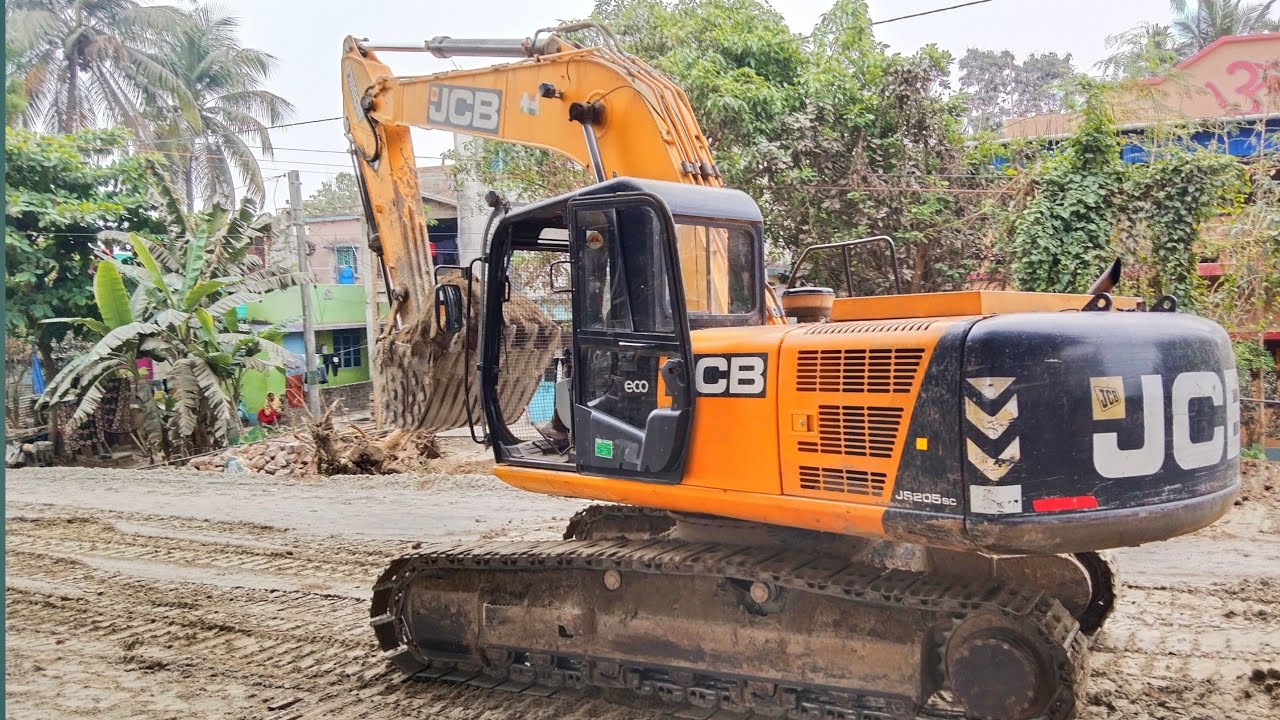 New jcb 3dx backhoe loading mud | jcb tractor cartoon |jcb video |jcb ...