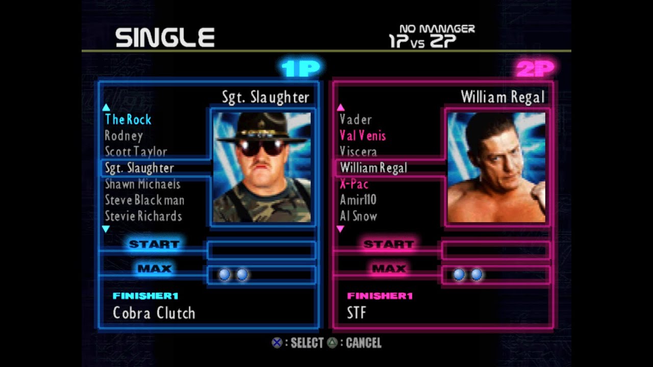 WWF SmackDown 2 - Know your role PS1 characters - Full Roster 2023 ...