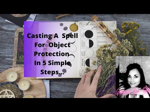A Simple Spell For Object Protection #witch #witchcraft #spellwork # ...