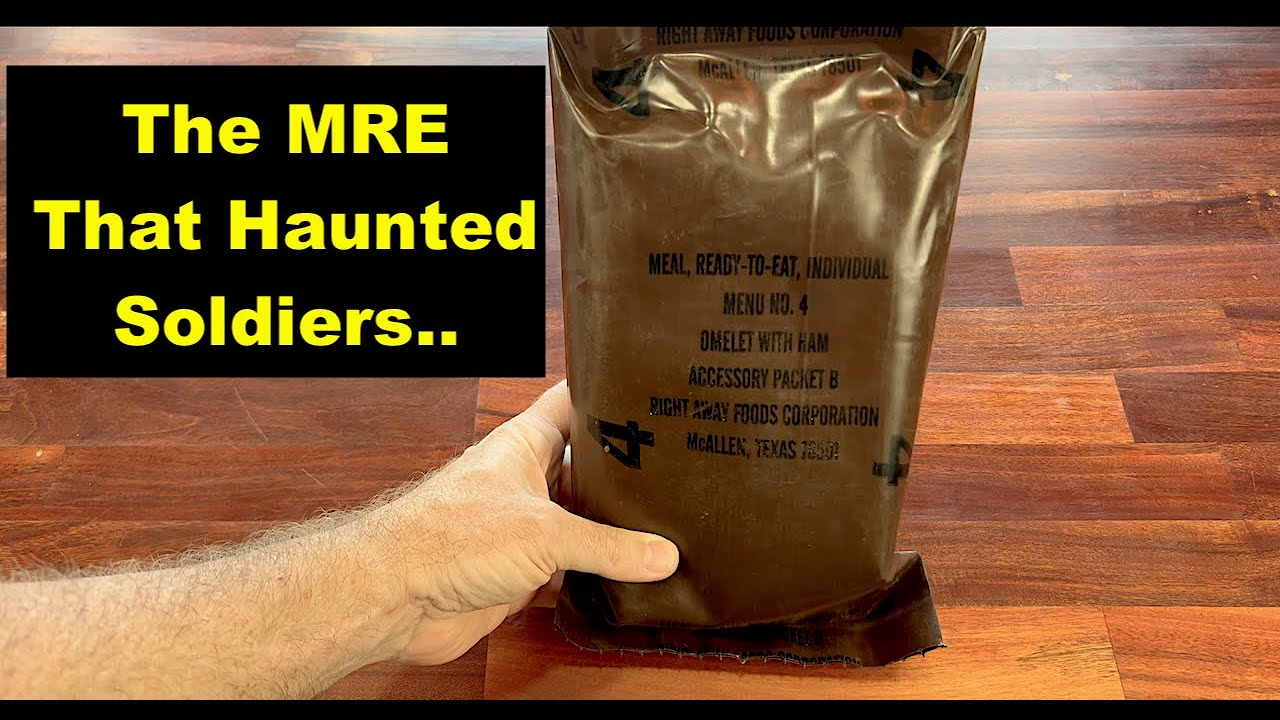 Is This The Best MRE 1990 Had To Offer ??? - YouTube