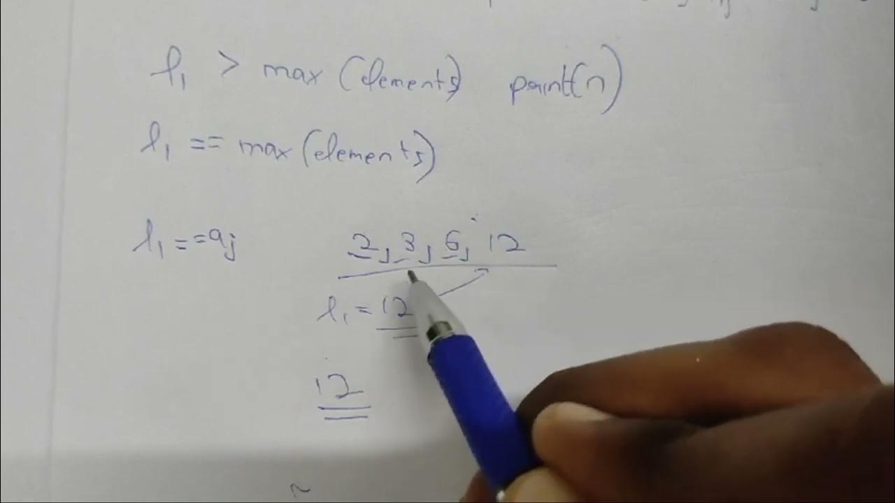 Problem C Nikita and LCM Codeforces Round 948 (div 2) - YouTube