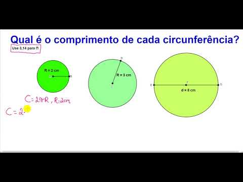 Como Calcular o Comprimento da Circunferência - YouTube