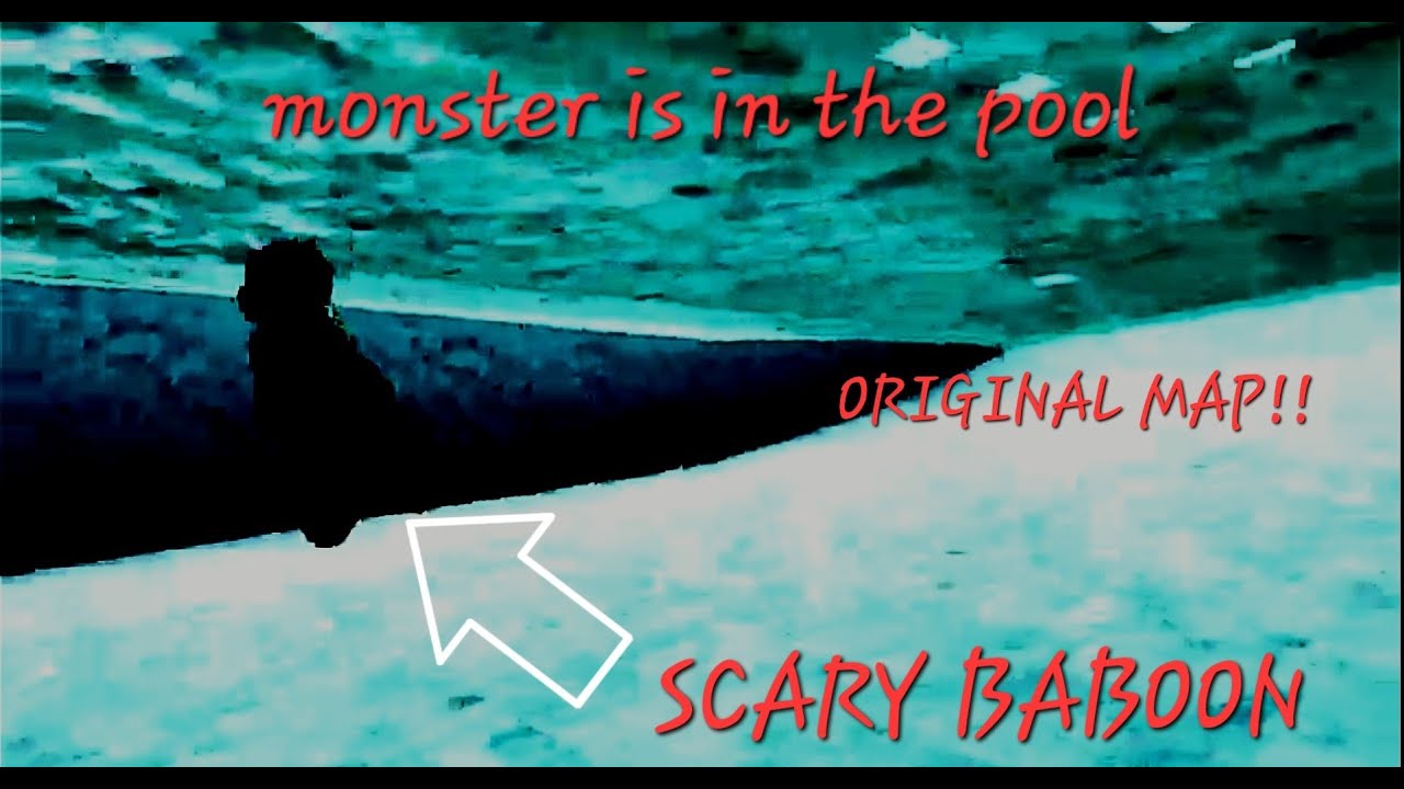 SCARY BABOON VR MONSTER IN THE POOL (OG MAP BACK!!) - YouTube